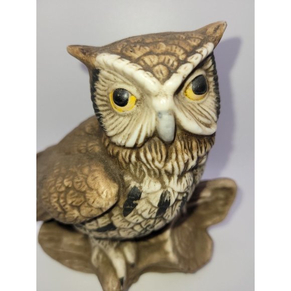 Homco | Accents | Homco Home Interior Porcelain Owl Vintage 114 ...